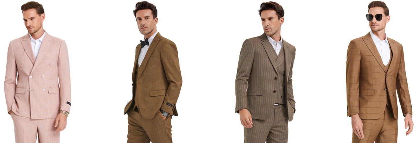 Mens Khaki Suits – SignatureMenswear