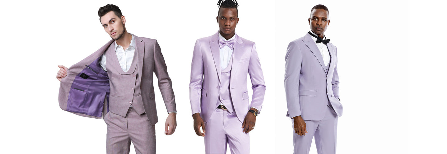 Mens Lavender Suits – SignatureMenswear