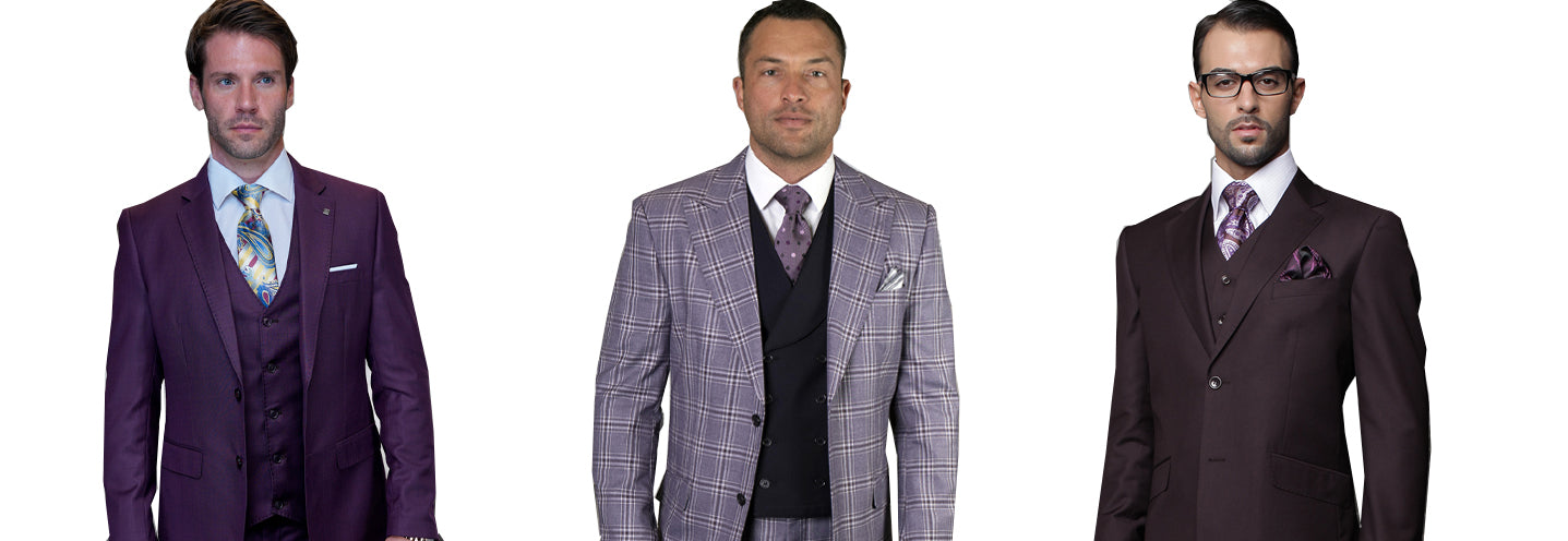 Mens Plum Suits – SignatureMenswear
