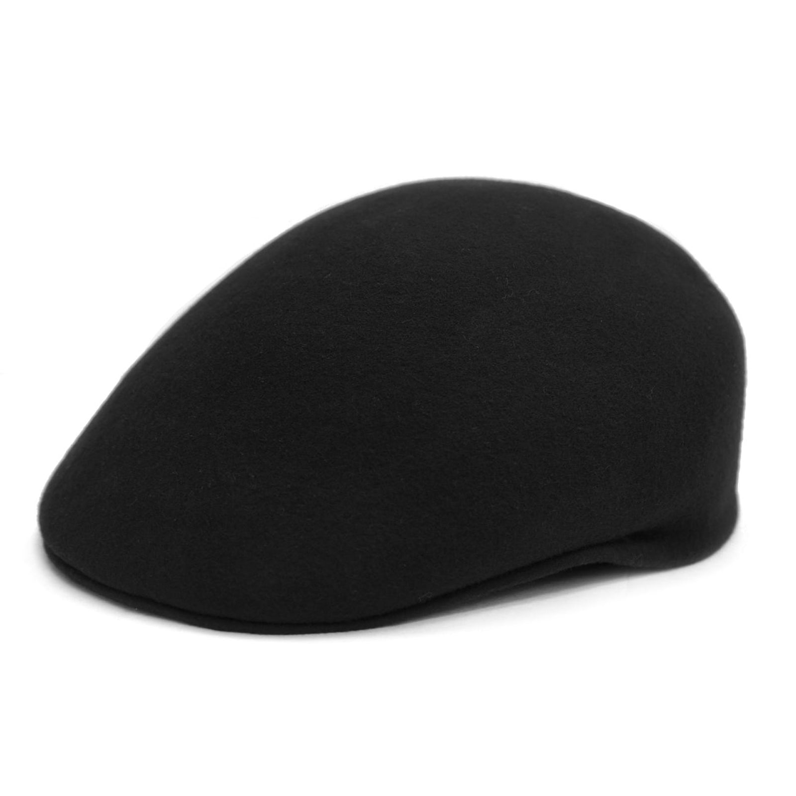 Mens Classic Wool English Cap Dress Hat in Black – SignatureMenswear