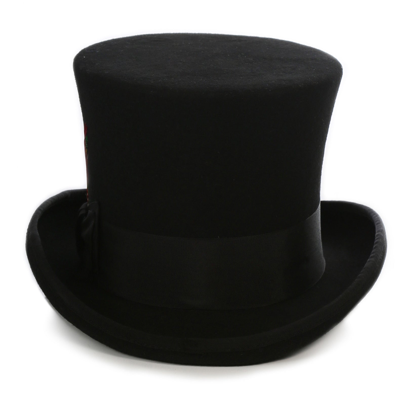 Men's Tall 100% Wool Dress Top Hat in Black – SignatureMenswear